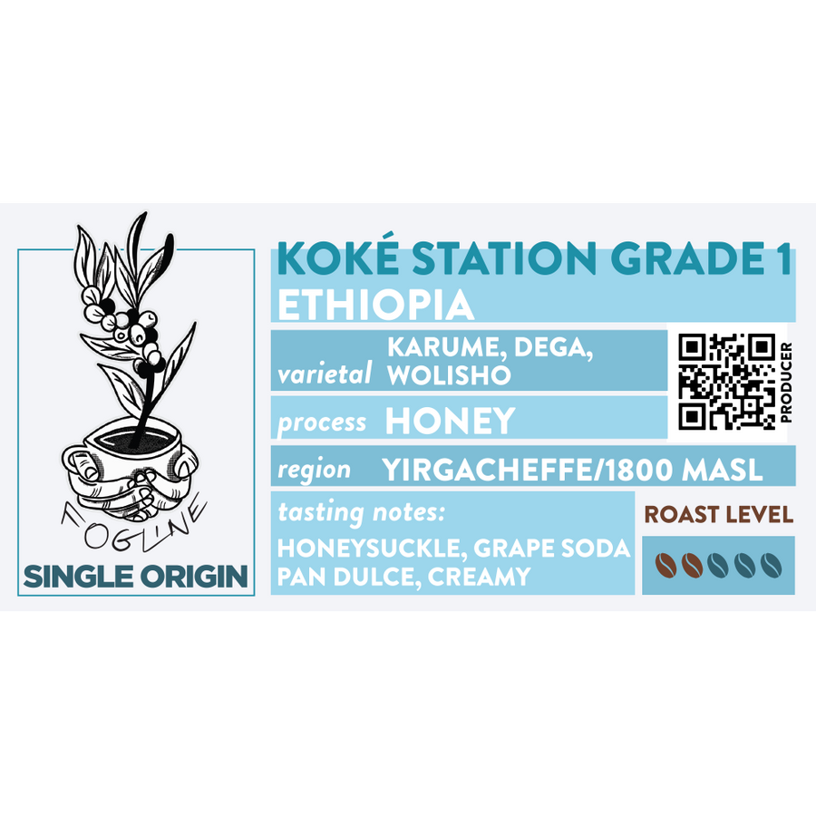 Koké Station Grade 1 Ethiopia – Fogline Coffee